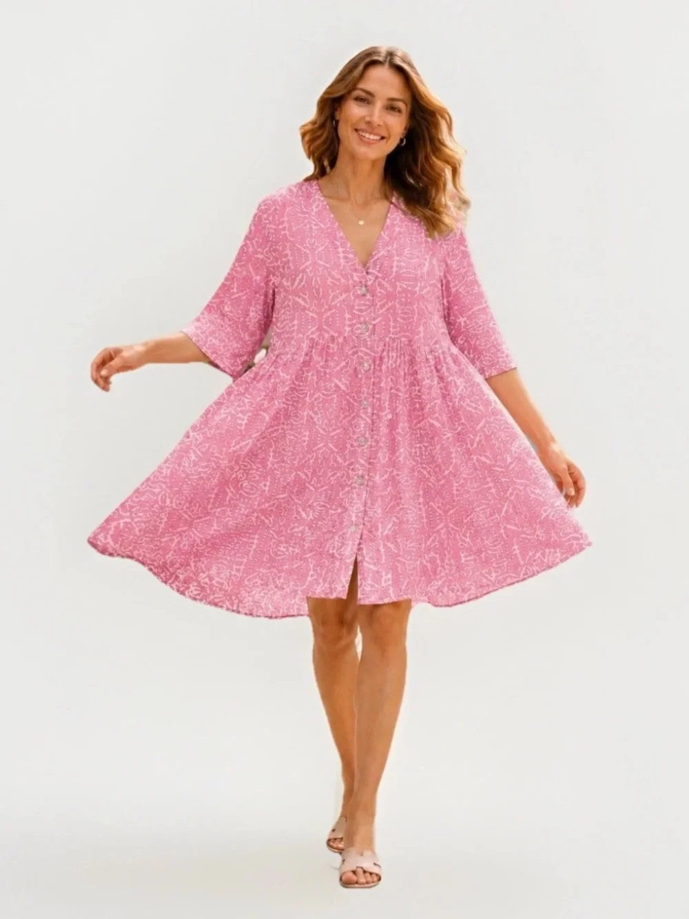 Ro's Garden | Dresses | Tuckernuck Ros Garden Mia Dress Pink White ...